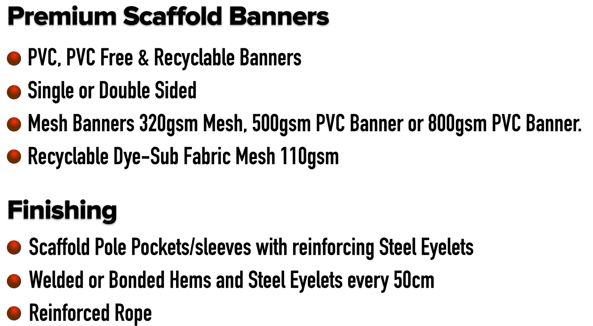 Scaffold Banners – ForSite Banners